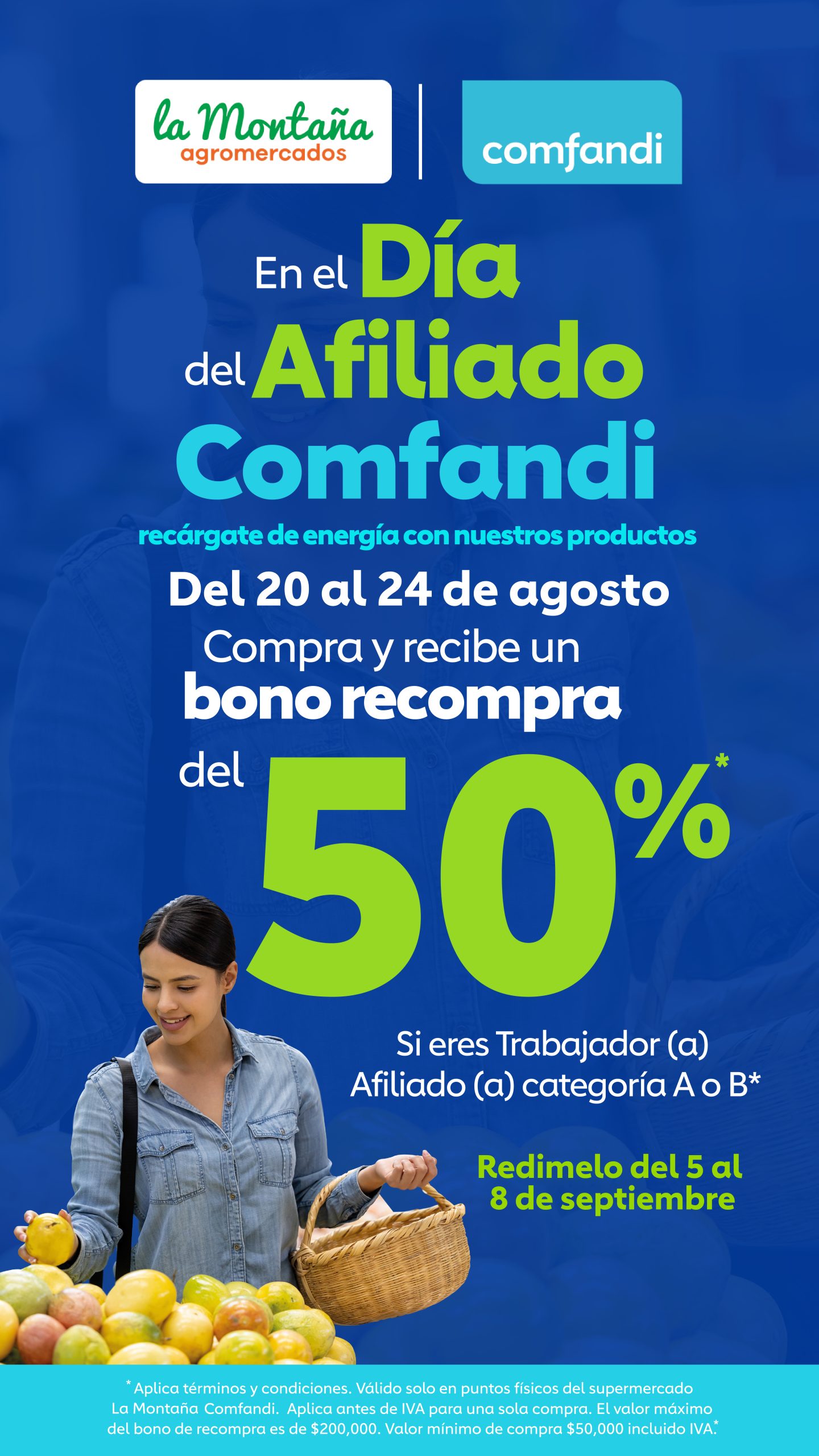 Afiliado Comfandi - La Montaña Agromercados