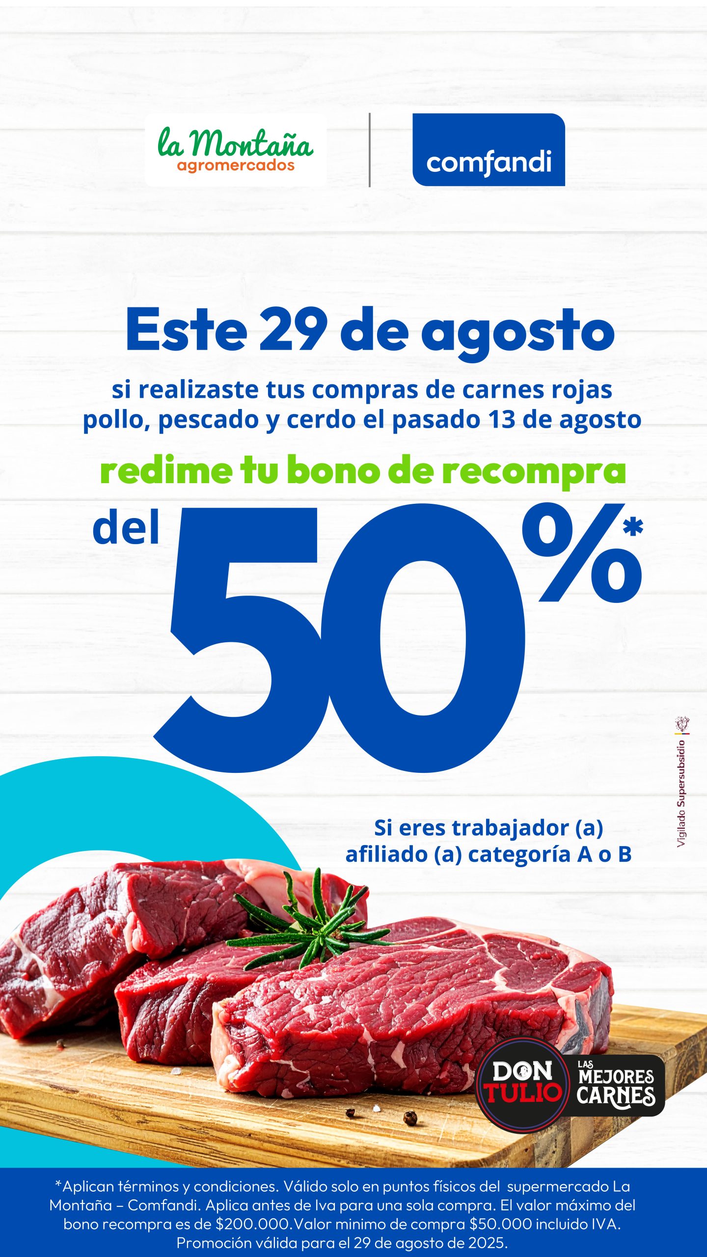 Afiliado Comfandi - La Montaña Agromercados