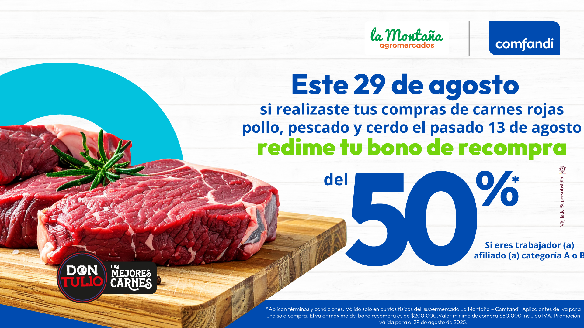 Afiliado Comfandi - La Montaña Agromercados